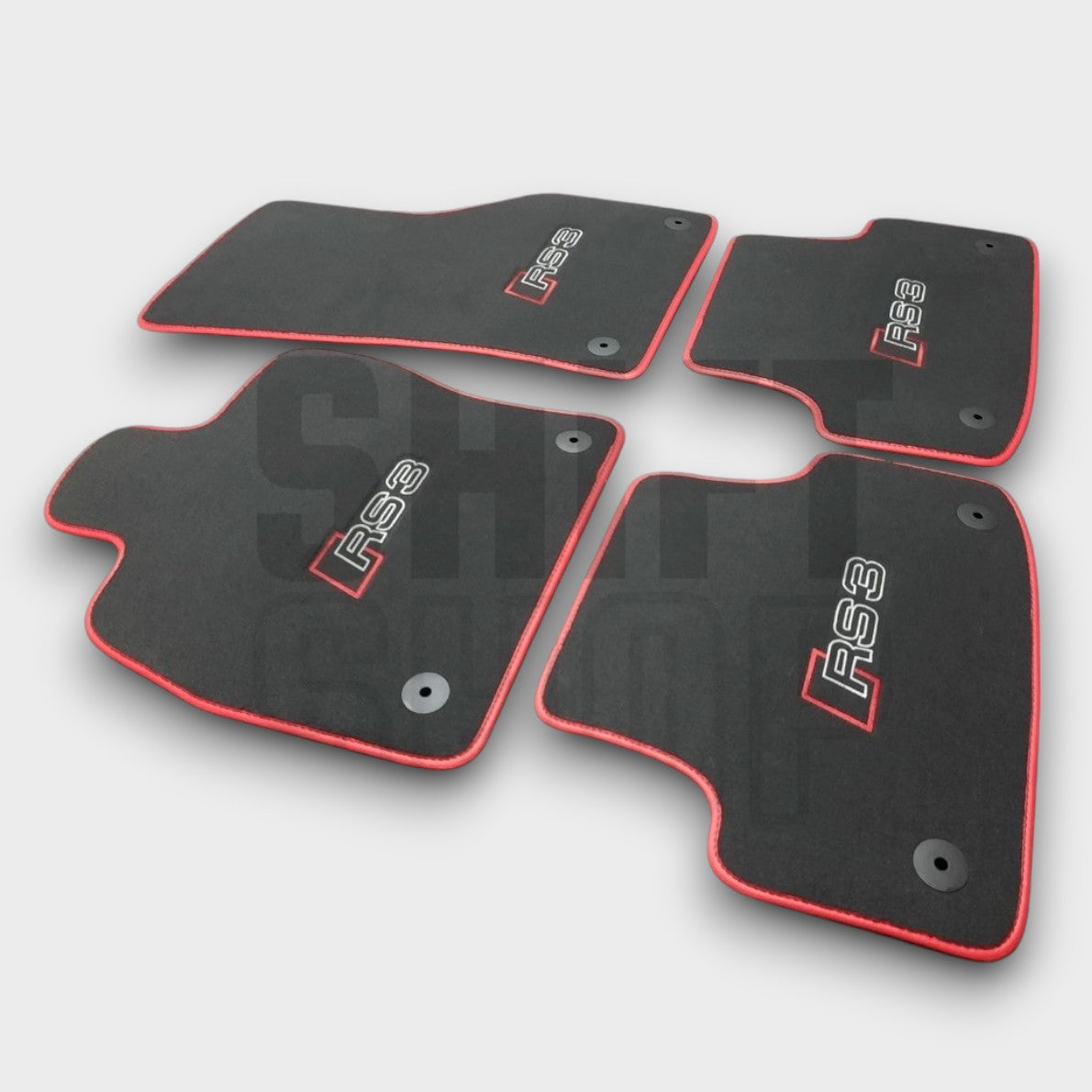Custom-made mats compatible with Audi S3 / RS3 – Shiftshop